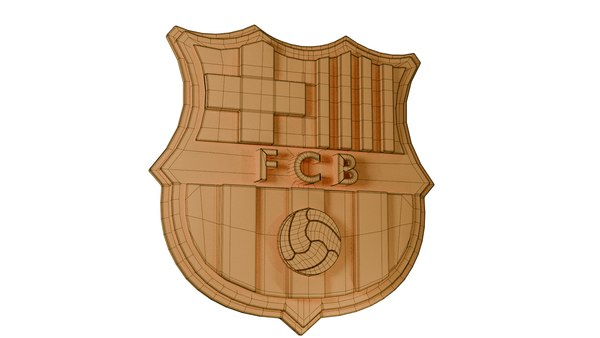 modelo 3d Escudo del FCB - TurboSquid 2164901