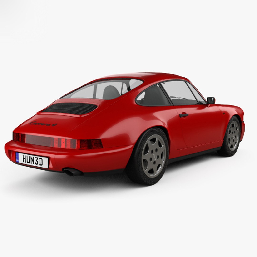 Porsche 911 Carrera 3D Model - TurboSquid 1344366