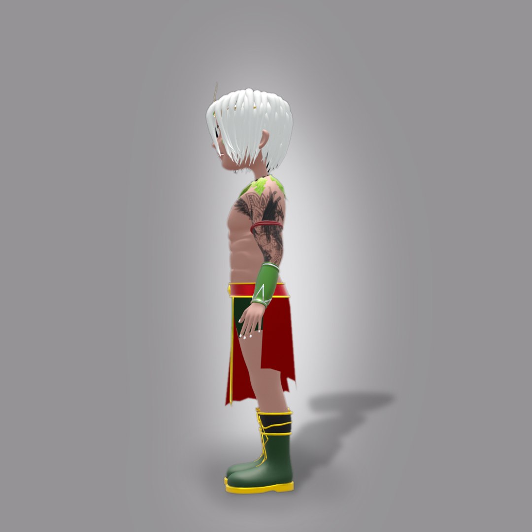 CHARACTER LOW POLLY RIGG 3D Model - TurboSquid 1781919