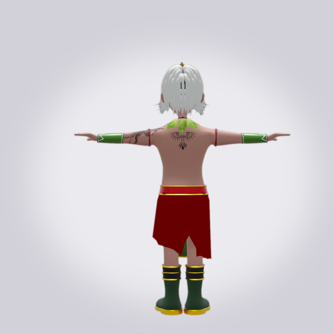 CHARACTER LOW POLLY RIGG 3D Model - TurboSquid 1781919