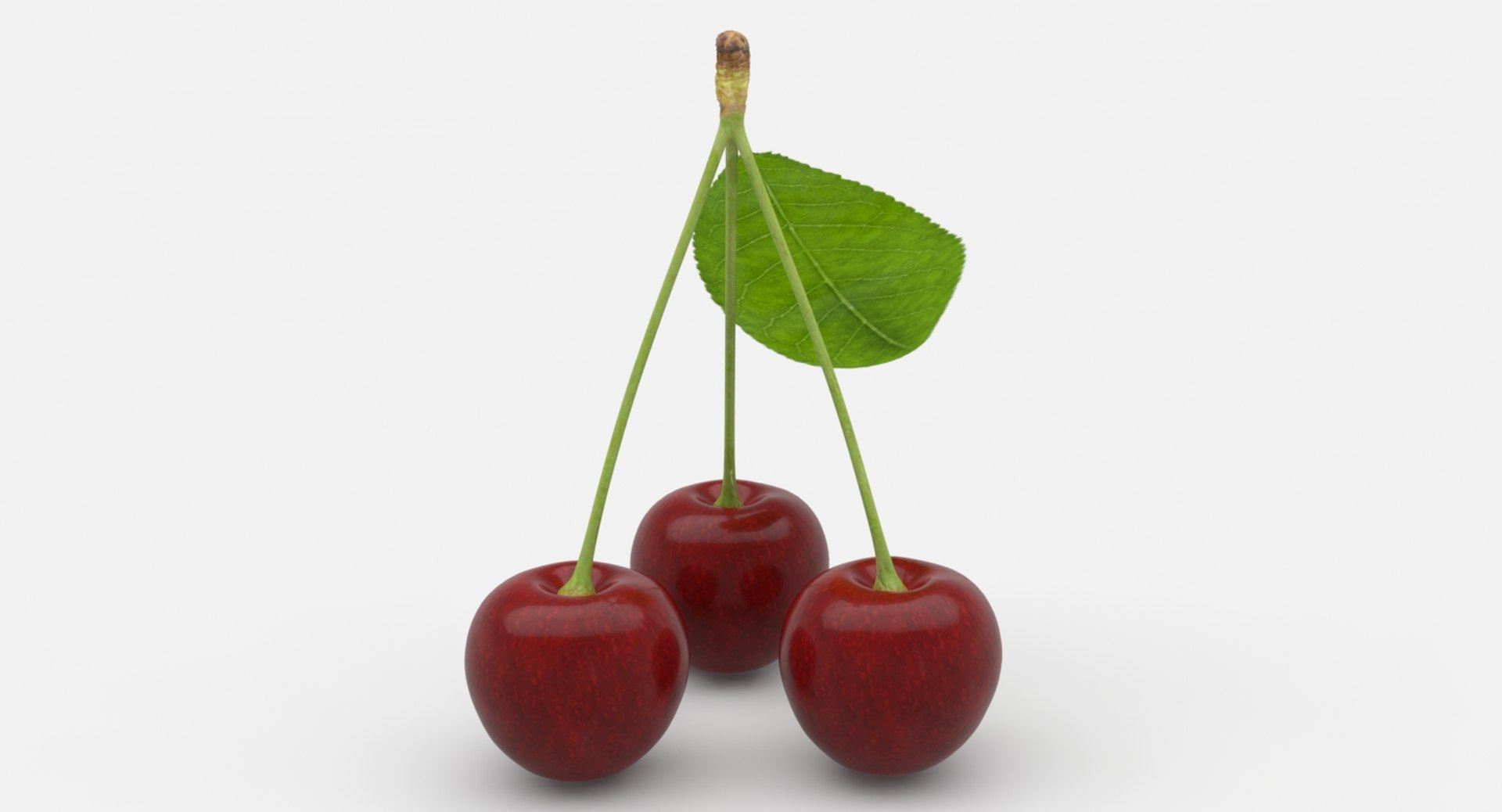 3D Cherry Fruit - TurboSquid 1276045