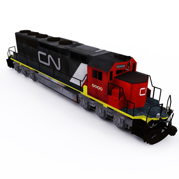 EMD SD 40 CN3Dモデル - TurboSquid 1391032