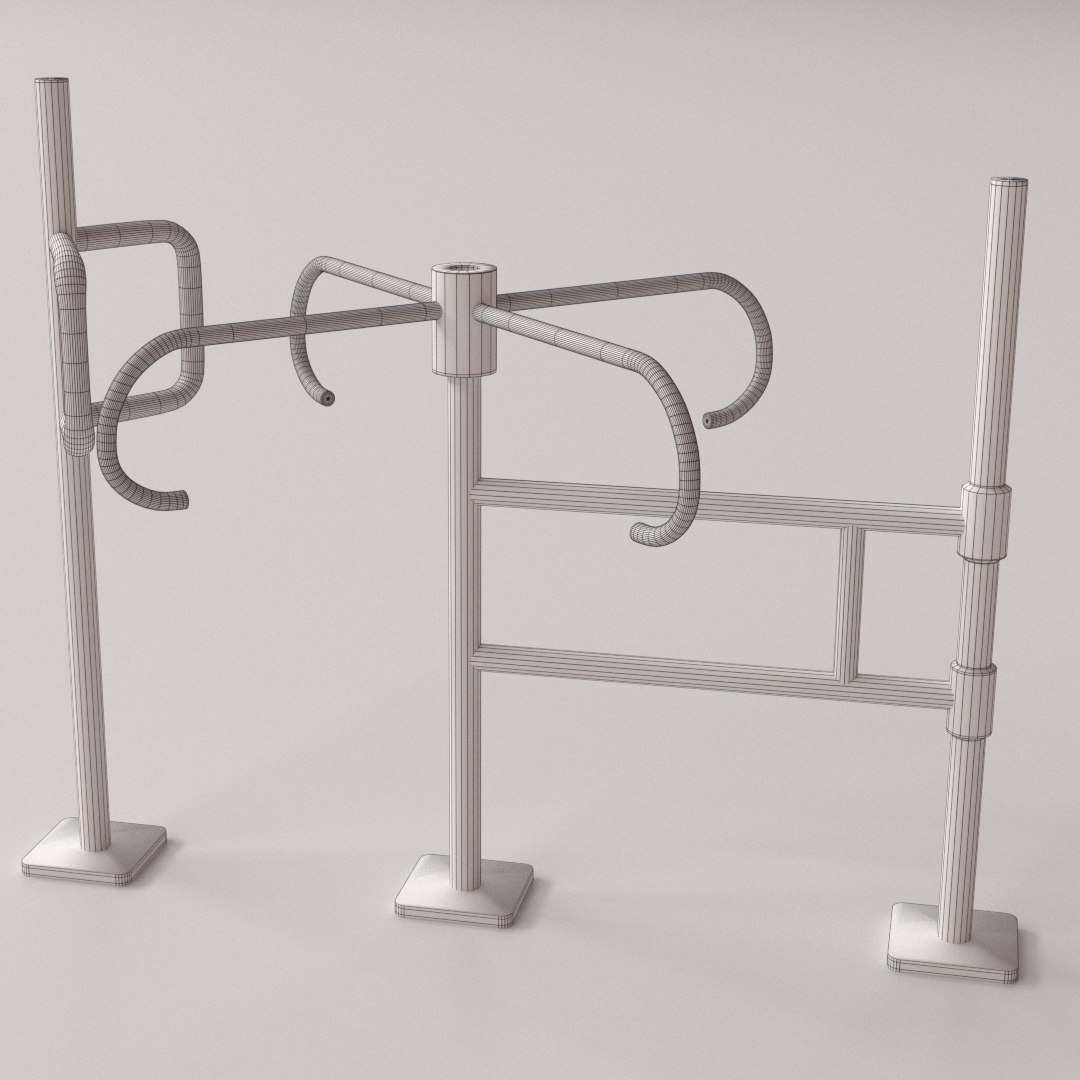 Revolving Gate 3D Model - TurboSquid 1685072