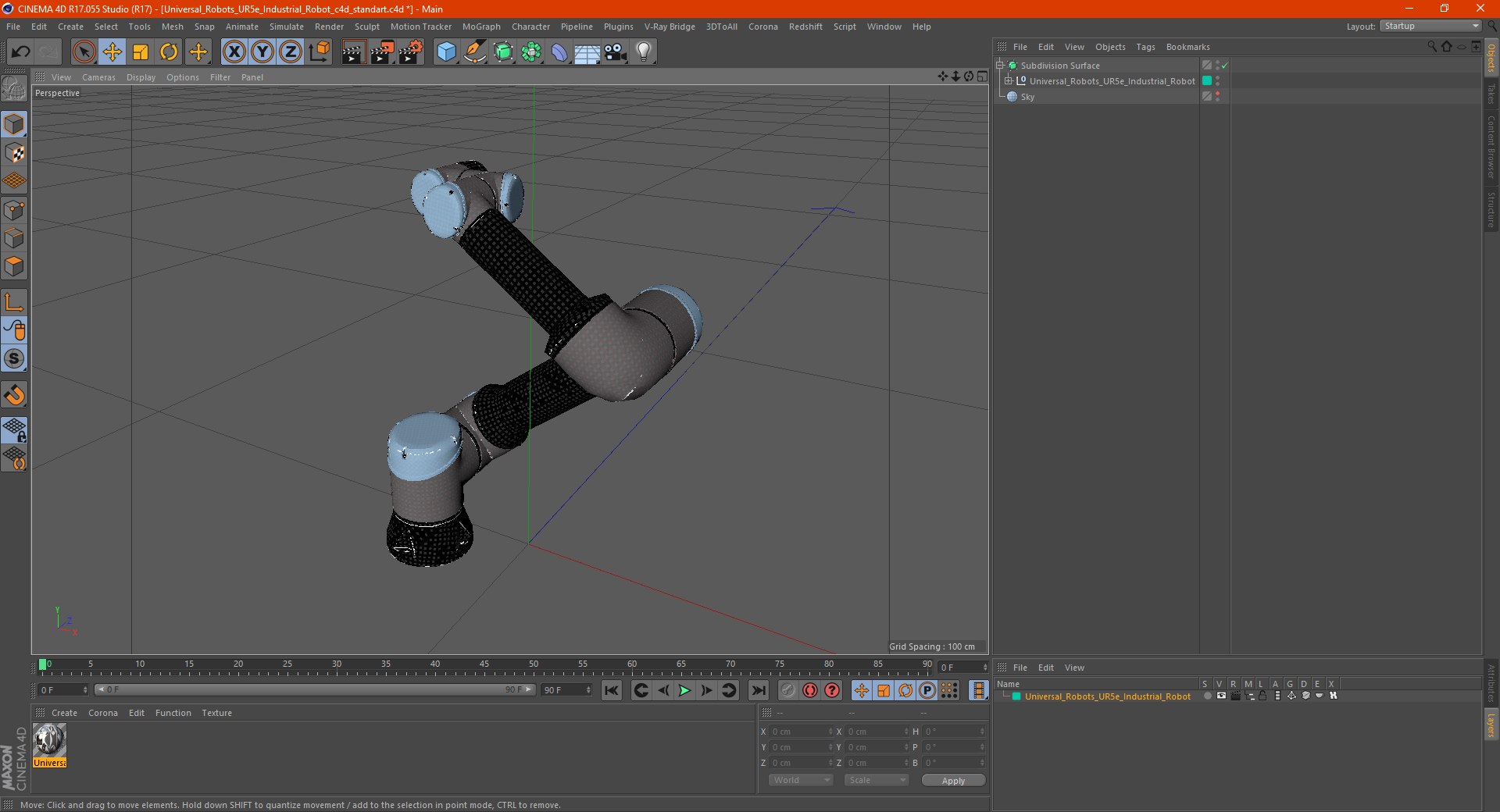3D Universal Robots UR5e Industrial Robot model - TurboSquid 1778399
