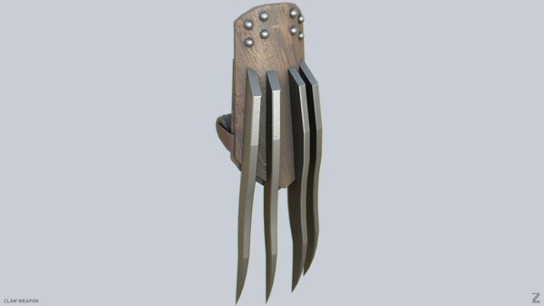 modelo 3d Colección de armas de garra - TurboSquid 2383568