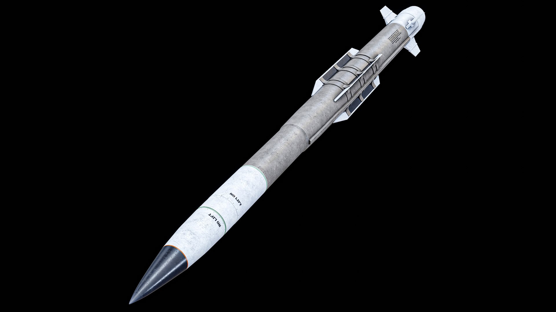 3D PAC-3 MSE Air Defense Missile PBR - TurboSquid 2287704