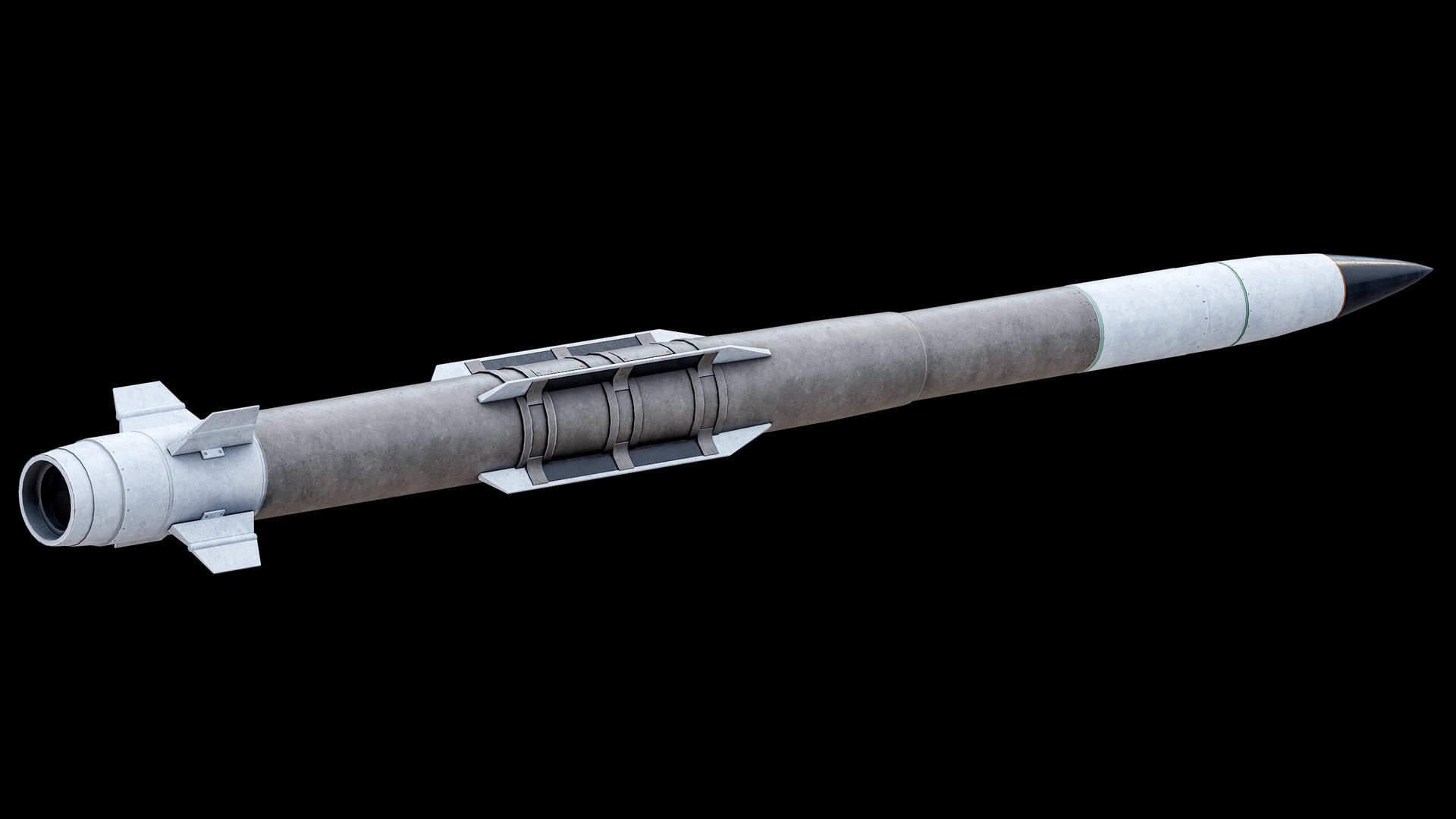 3D PAC-3 MSE Air Defense Missile PBR - TurboSquid 2287704