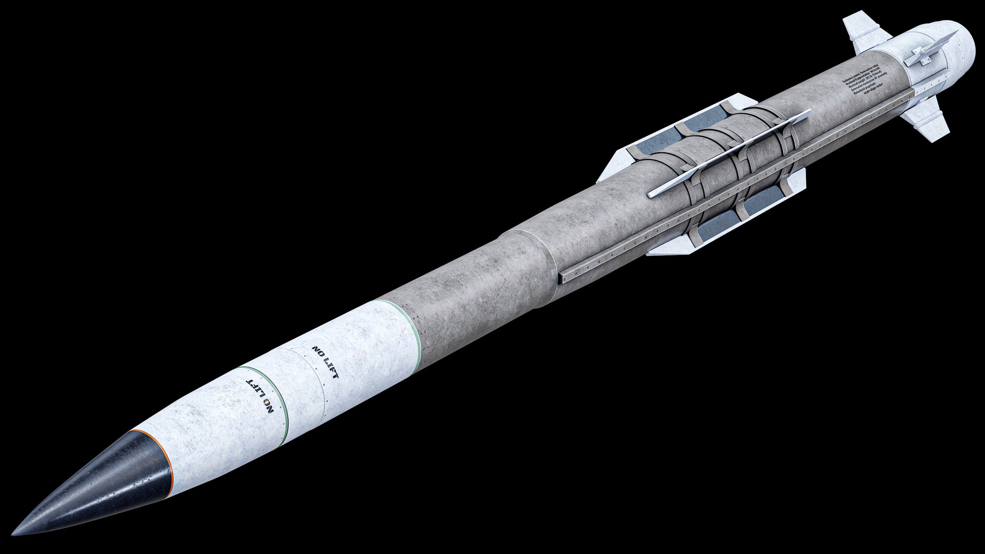 3D PAC-3 MSE Air Defense Missile PBR - TurboSquid 2287704