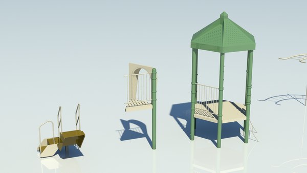 3d model playground equipment