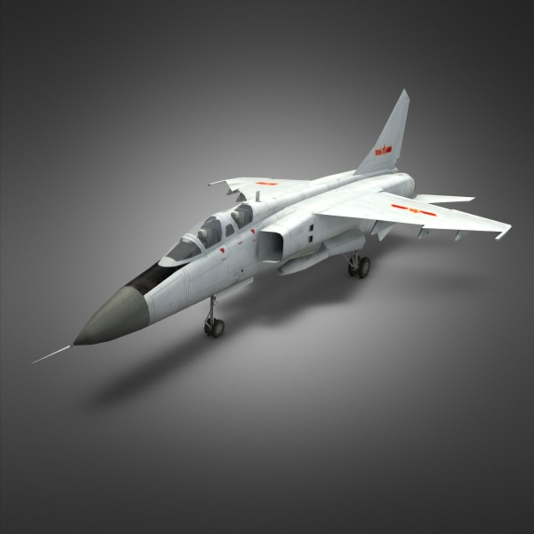 Jh-7a Jh-7 3d Model