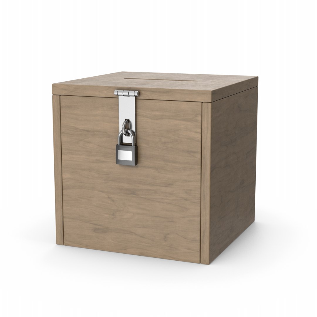 3D Model Vote Box - TurboSquid 2175933