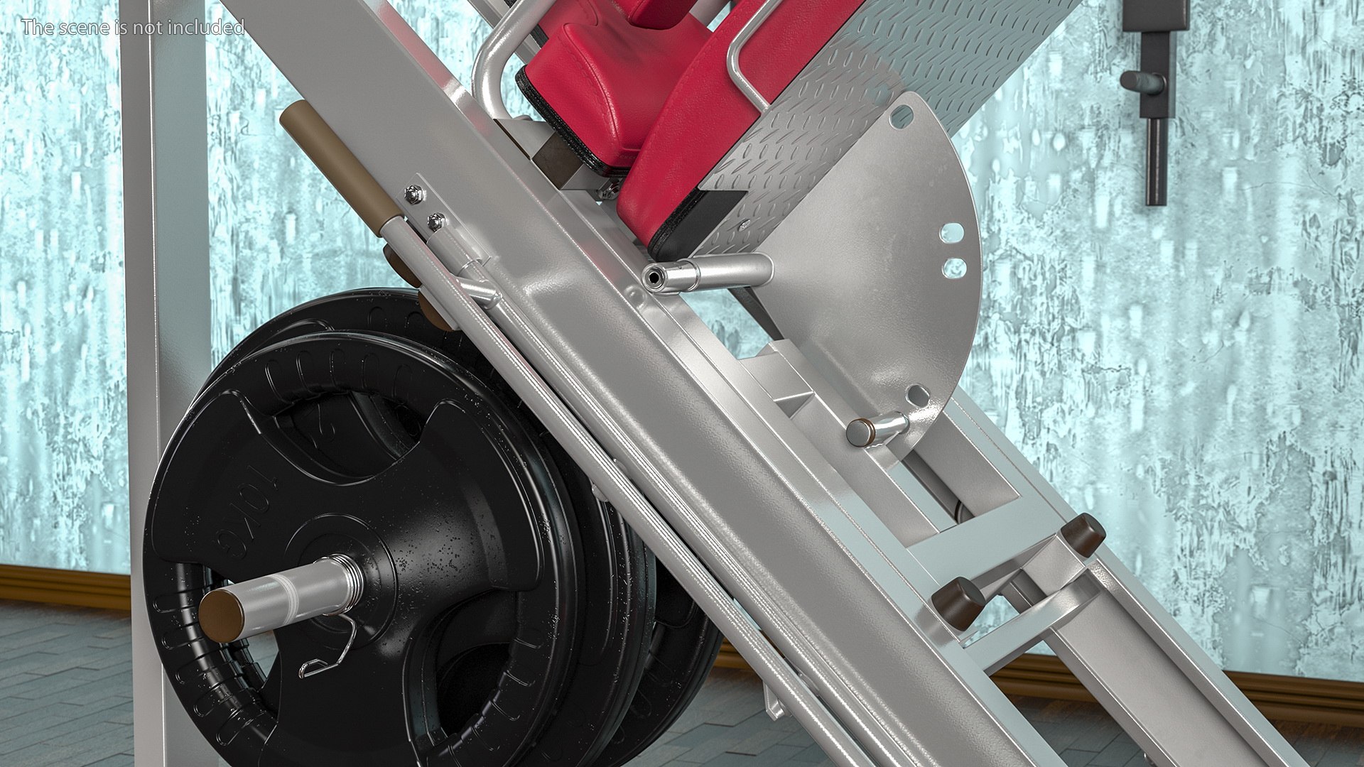 3D Plate Loaded Leg Press Machine Set Model - TurboSquid 1823705