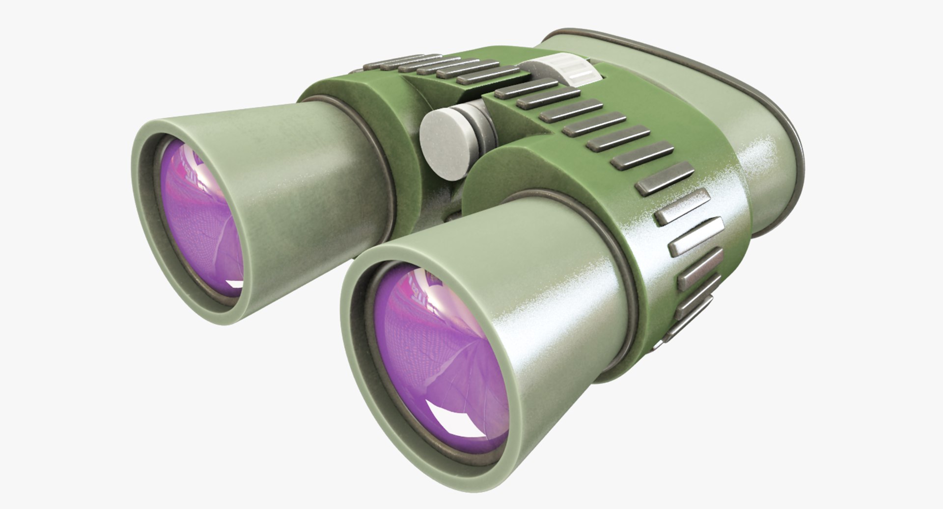 Binoculars Flashlight 3D Model - TurboSquid 1282880