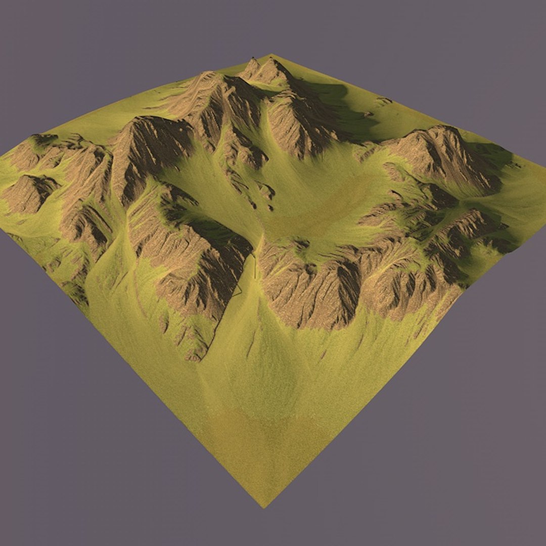 3ds max mountains pack