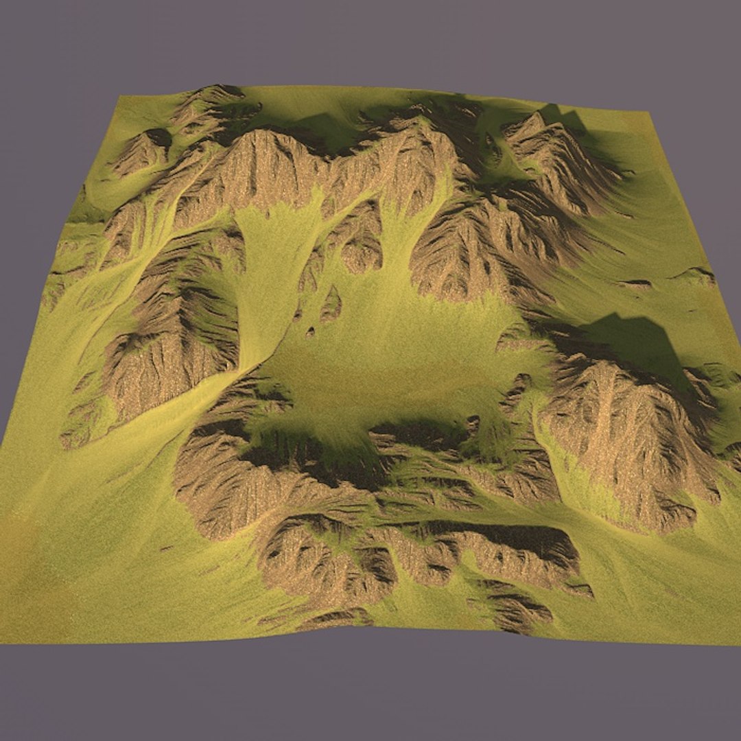 3ds max mountains pack