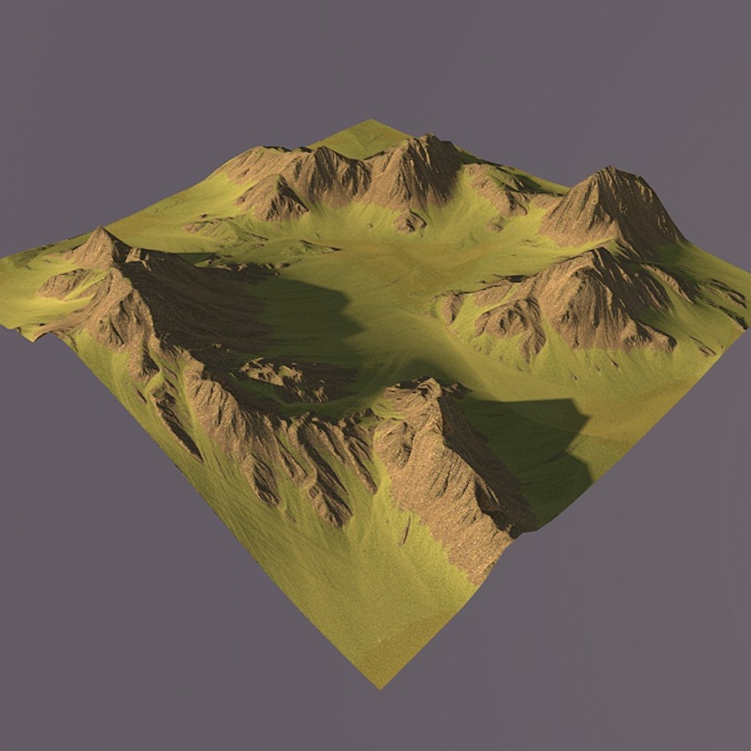 3ds max mountains pack