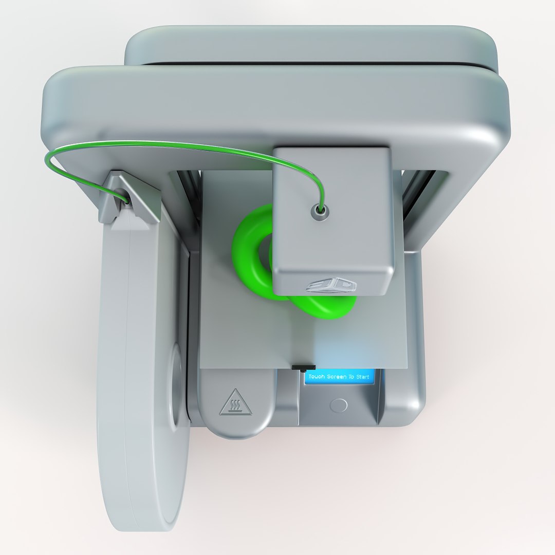 Cube Printer 3d Obj