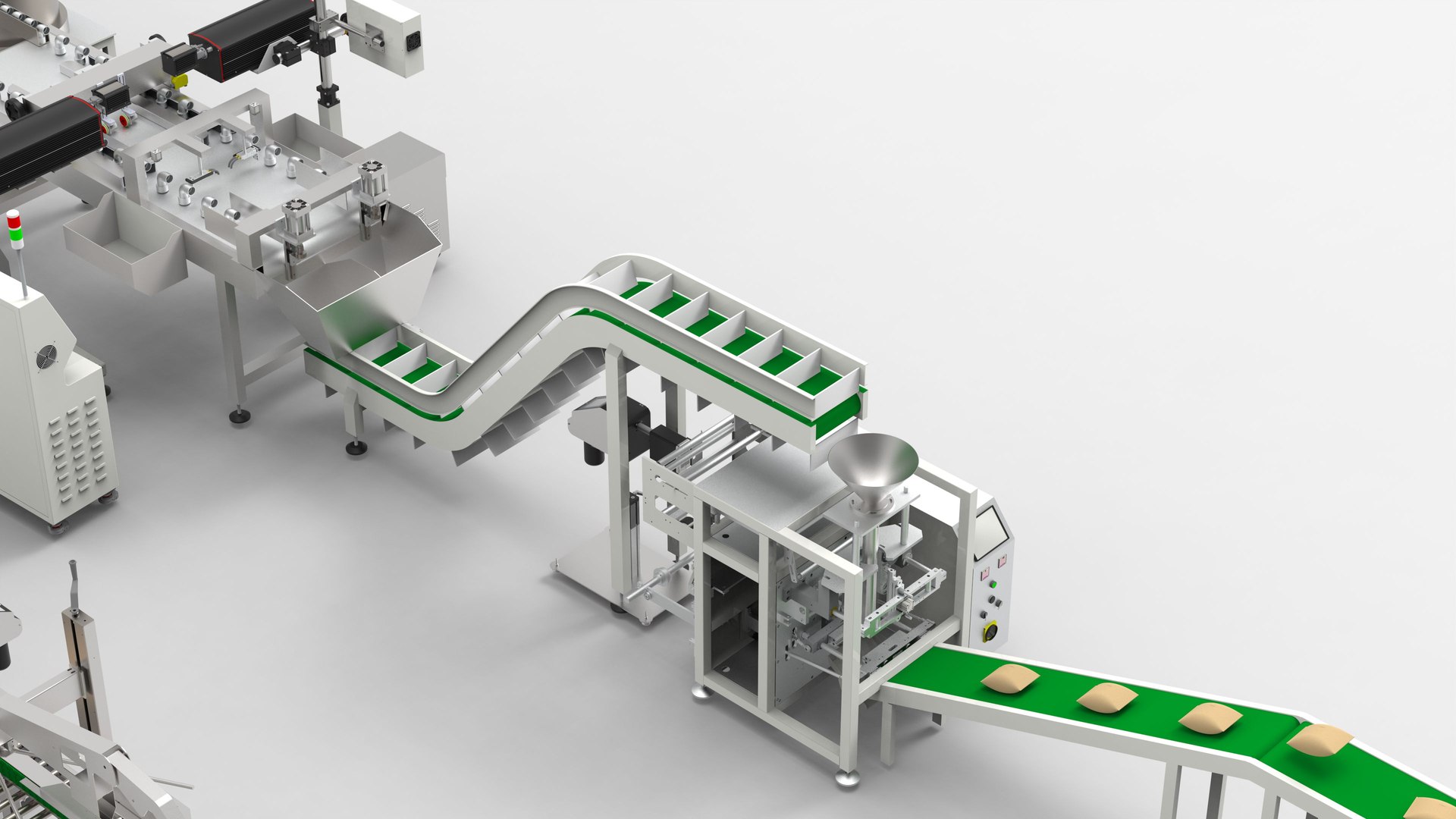 Automatic Plastic Parts Production Line 3D model - TurboSquid 1937698