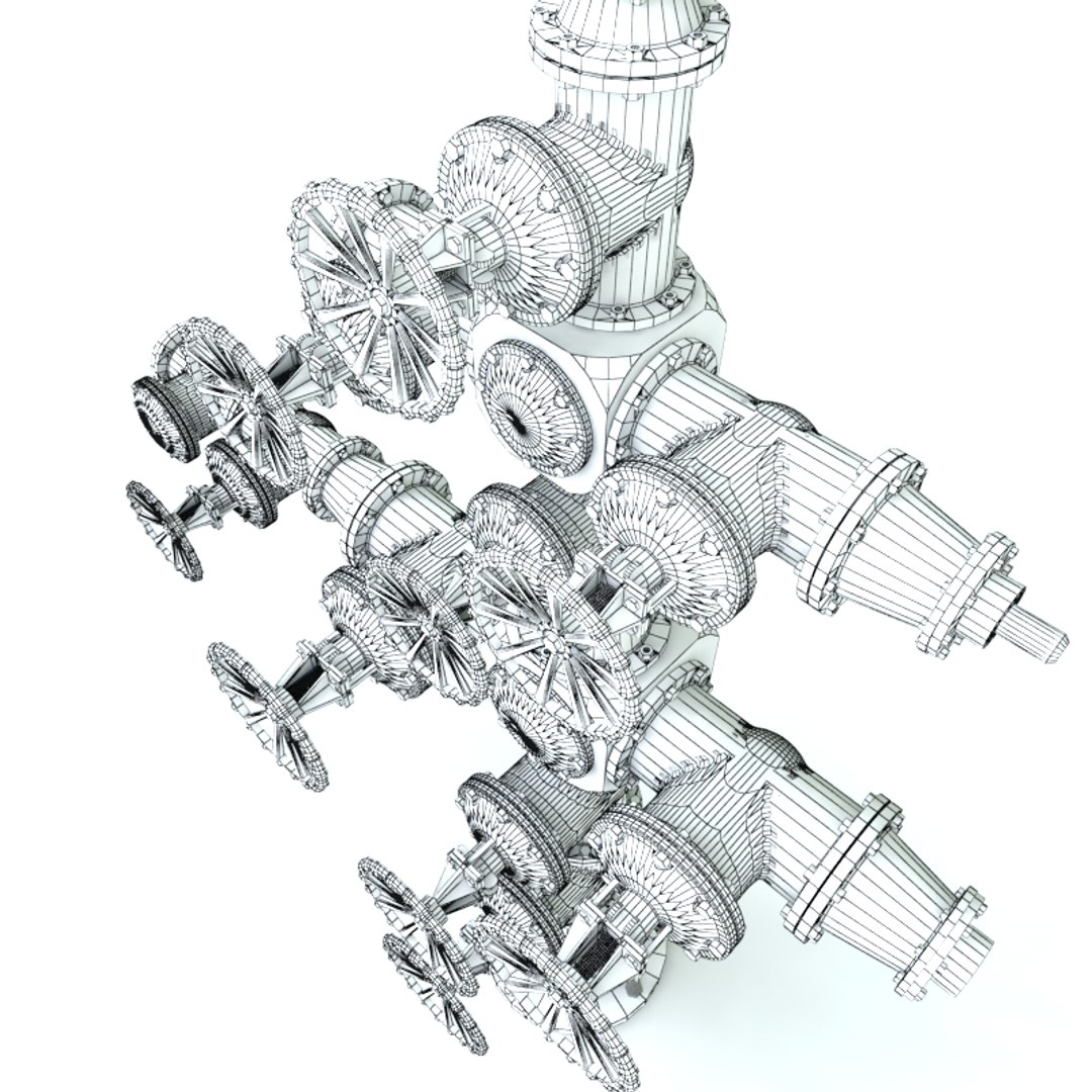 3d Wellhead Old Model
