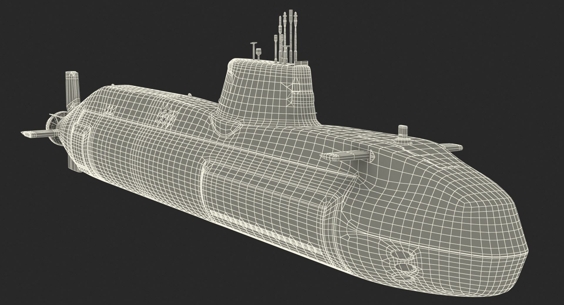 Hms artful astute class 3D - TurboSquid 1367574