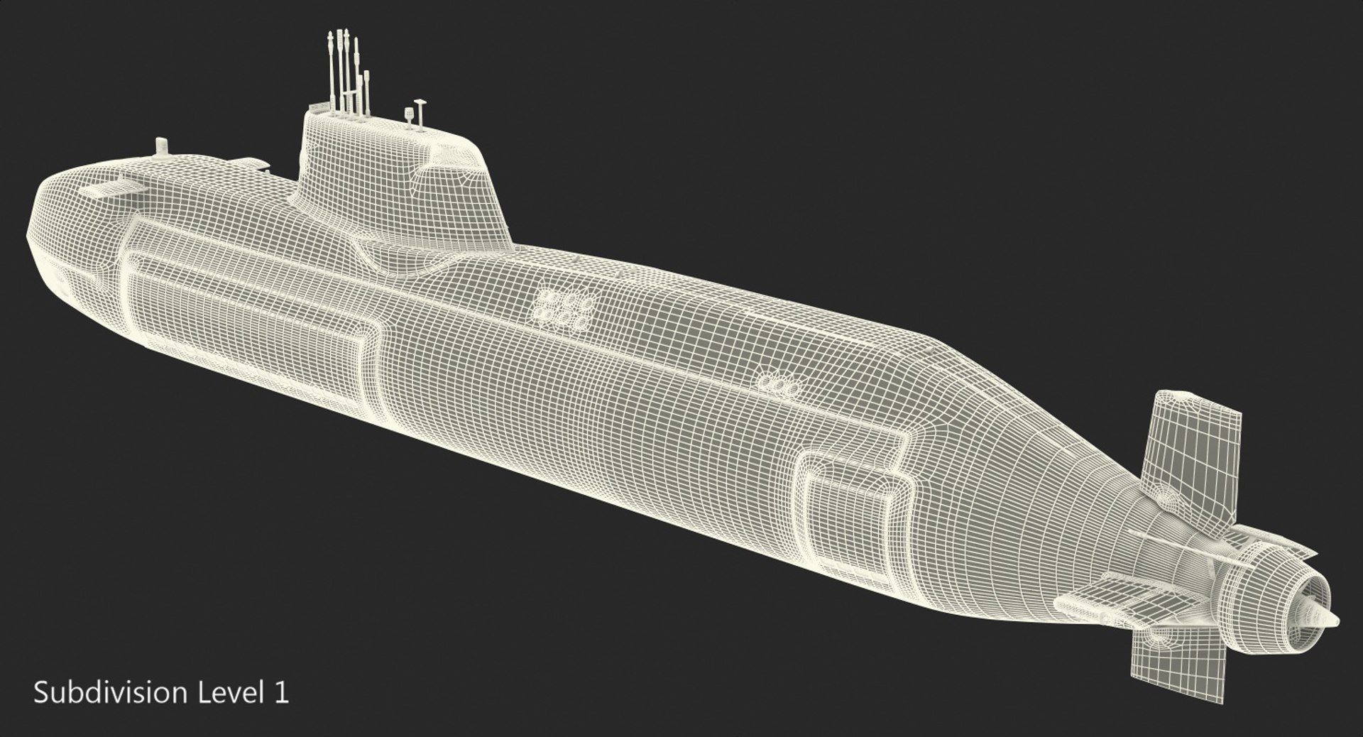 Hms artful astute class 3D - TurboSquid 1367574