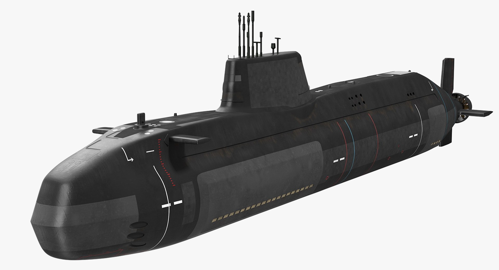 Hms Artful Astute Class 3D - TurboSquid 1367574