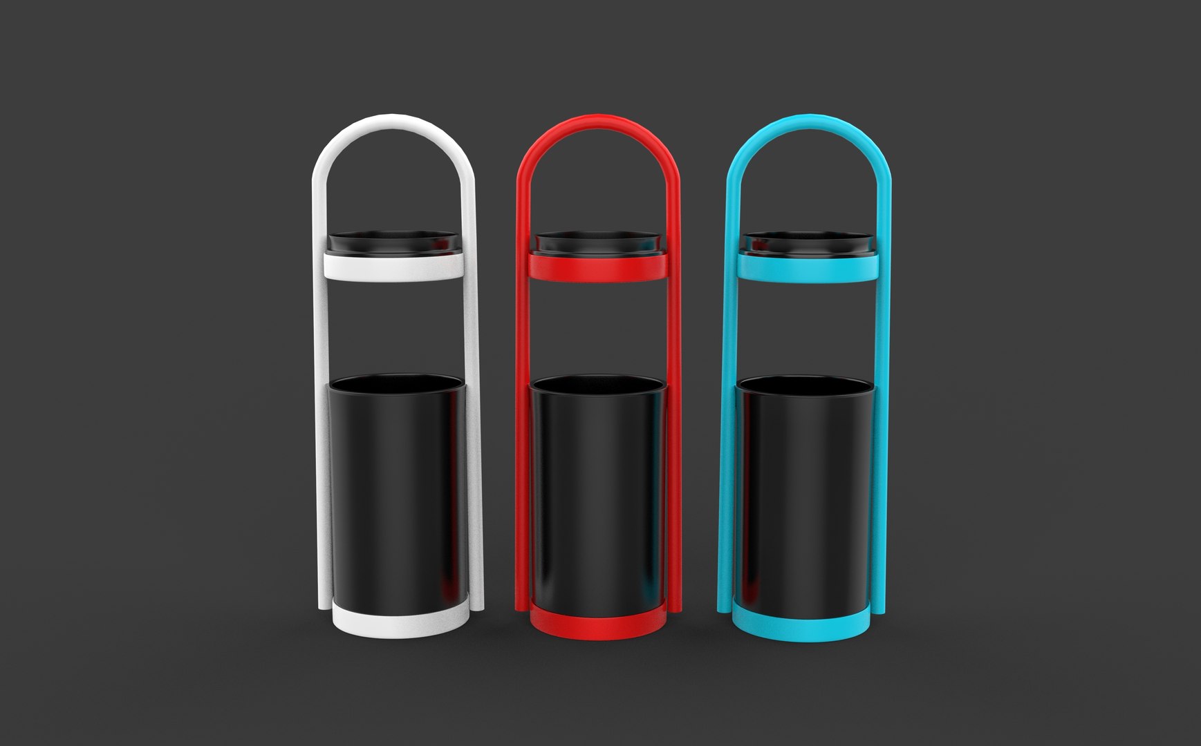 Trash Can 3D Model - TurboSquid 2345236