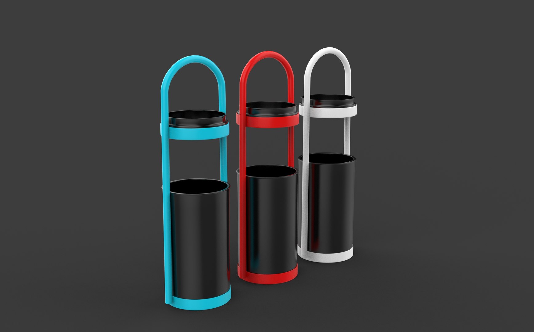 3D Trash Can 3D Model Model - TurboSquid 2345236