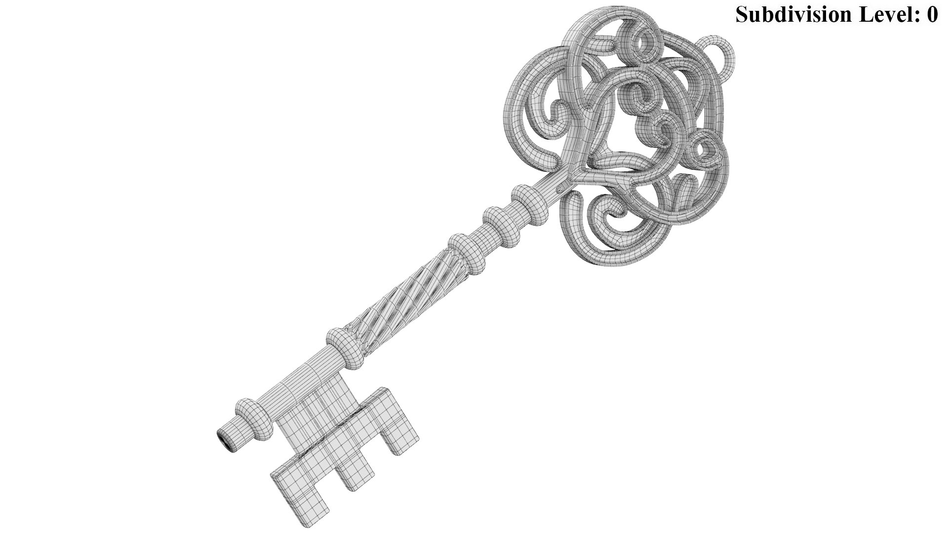 3D Detailed Skeleton Key 03 - TurboSquid 2185646