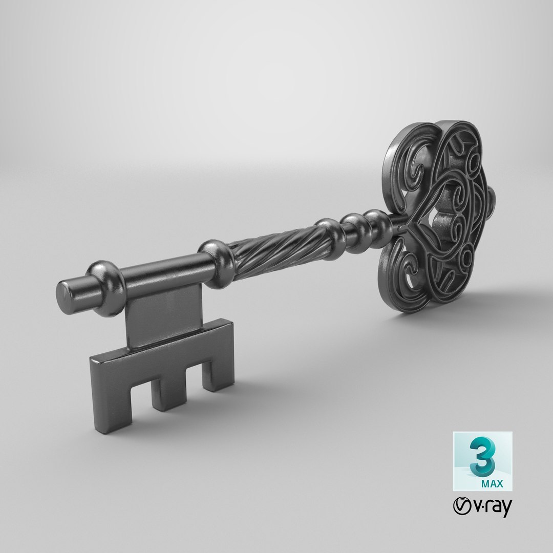 3D Detailed Skeleton Key 03 - TurboSquid 2185646