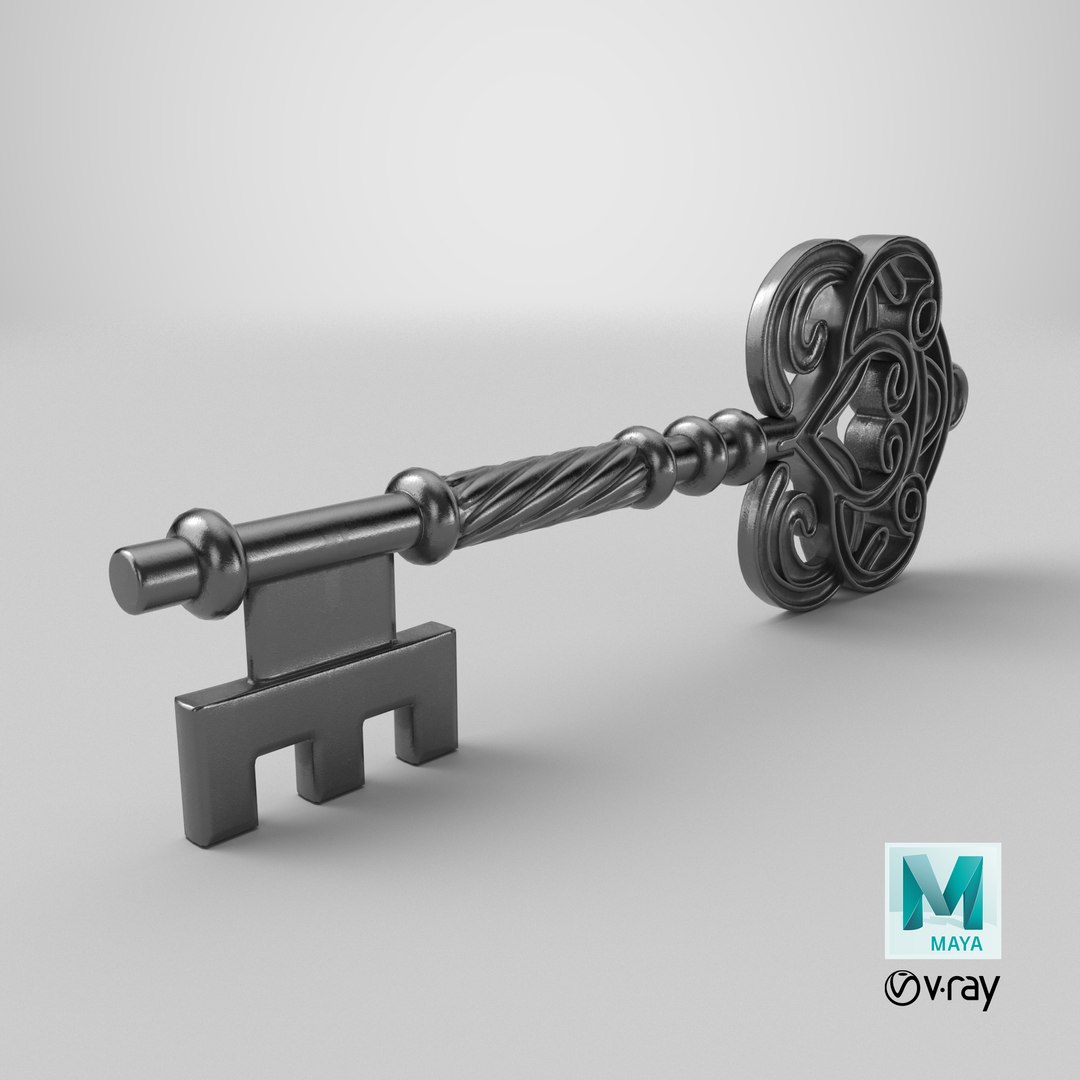 3D Detailed Skeleton Key 03 - TurboSquid 2185646