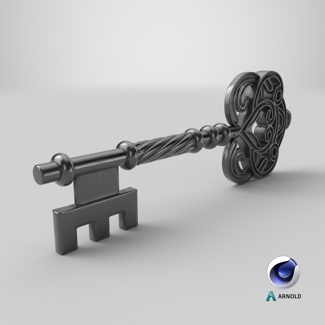 3D Detailed Skeleton Key 03 - TurboSquid 2185646