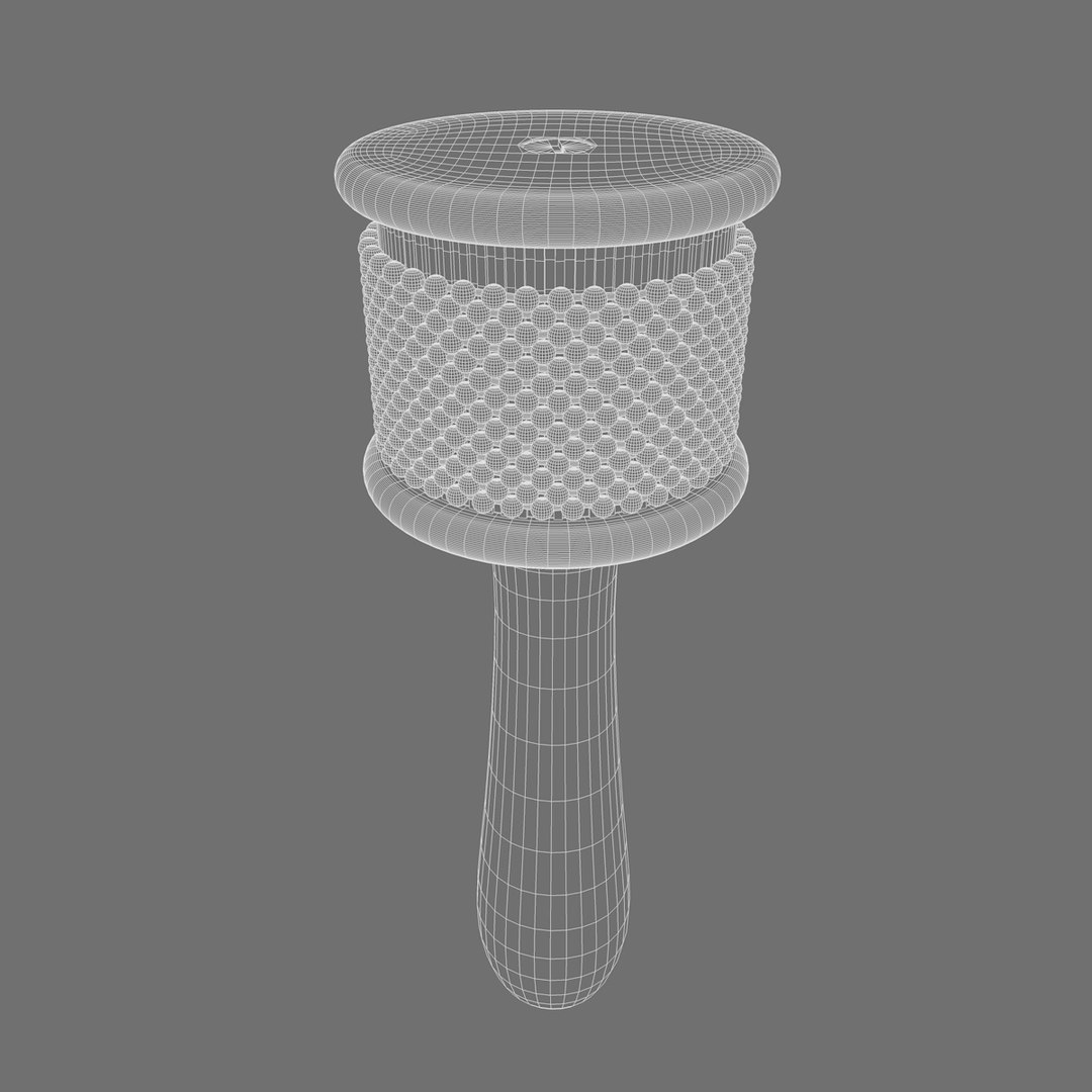 3d Model Realistic Cabasa