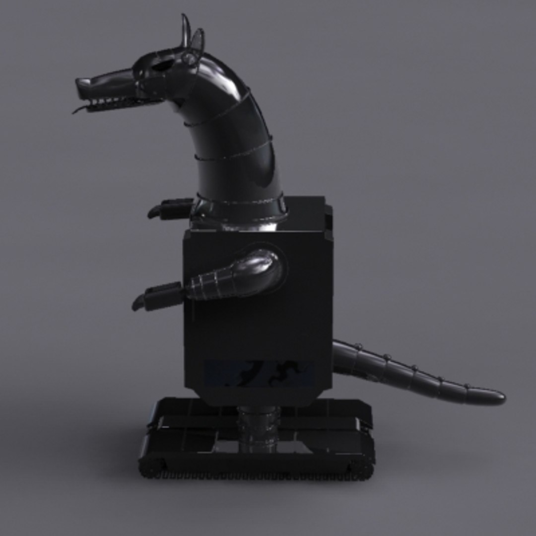 3d big bad wolf model