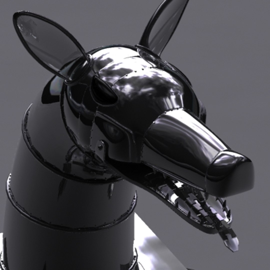 3d big bad wolf model