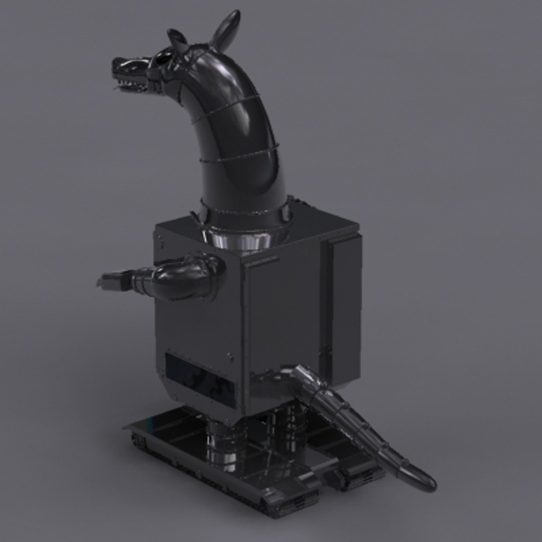 3d big bad wolf model
