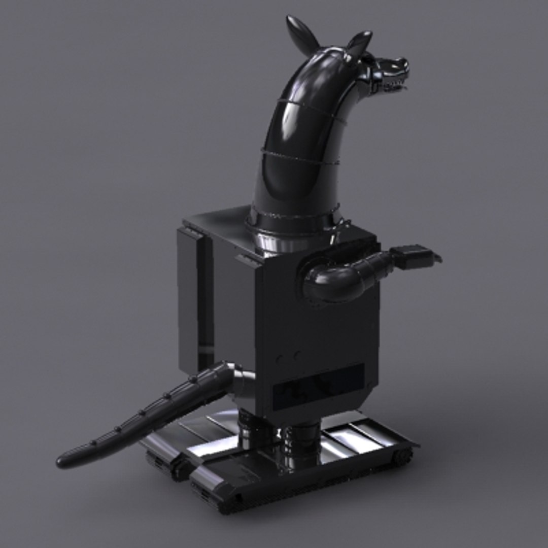 3d big bad wolf model