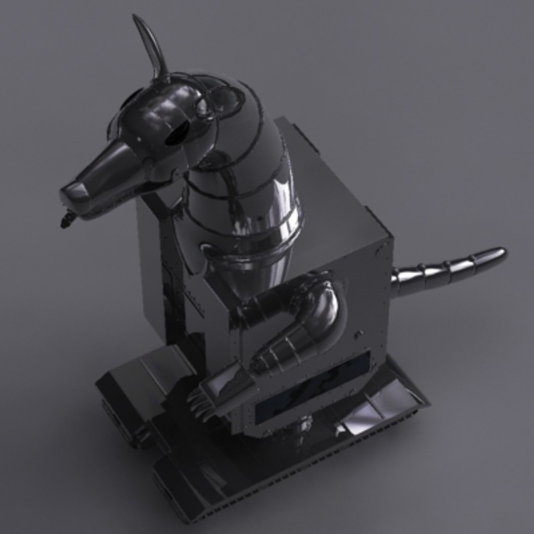 3d big bad wolf model