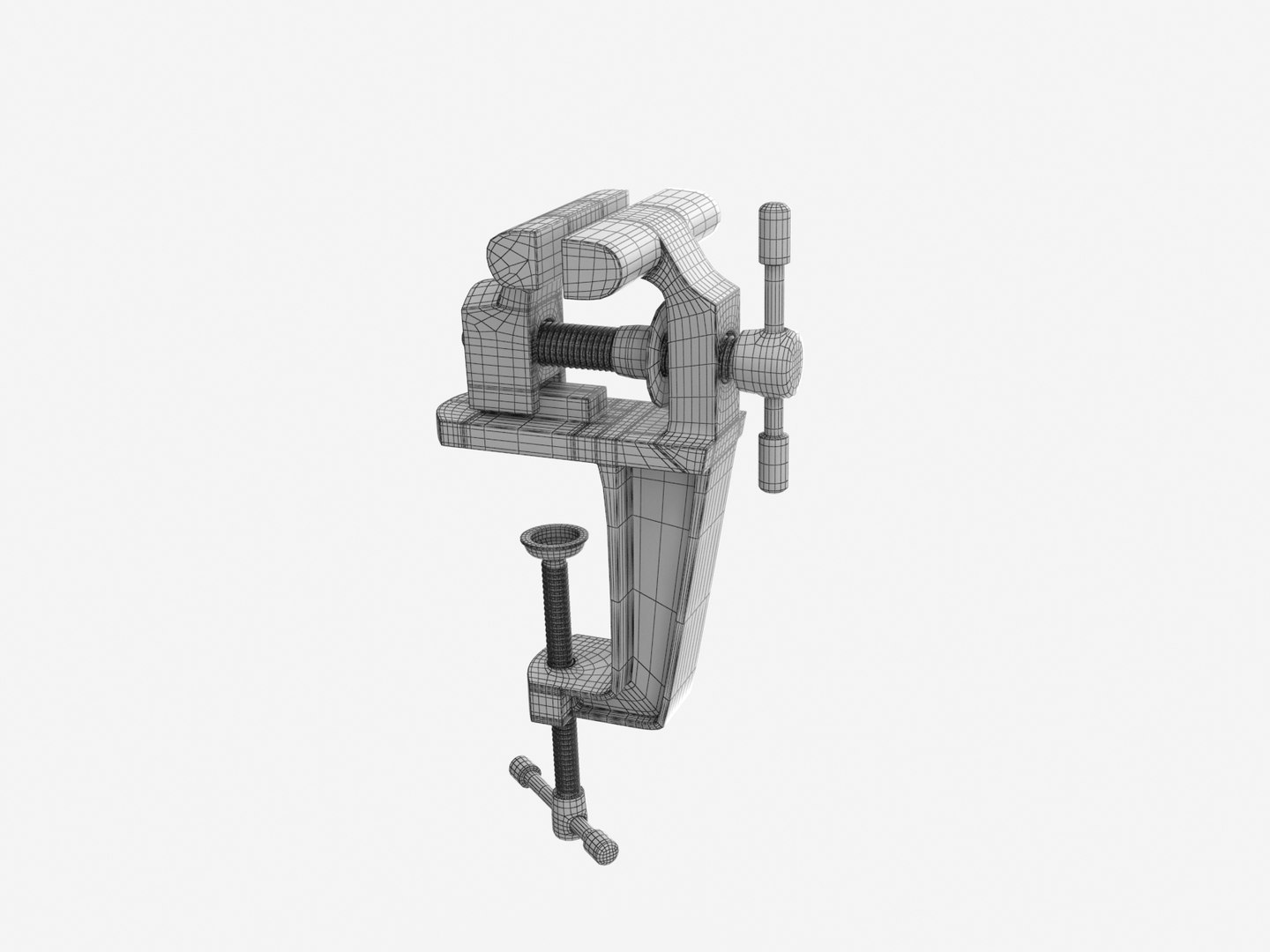 Vice Clamp 3D - TurboSquid 1606096