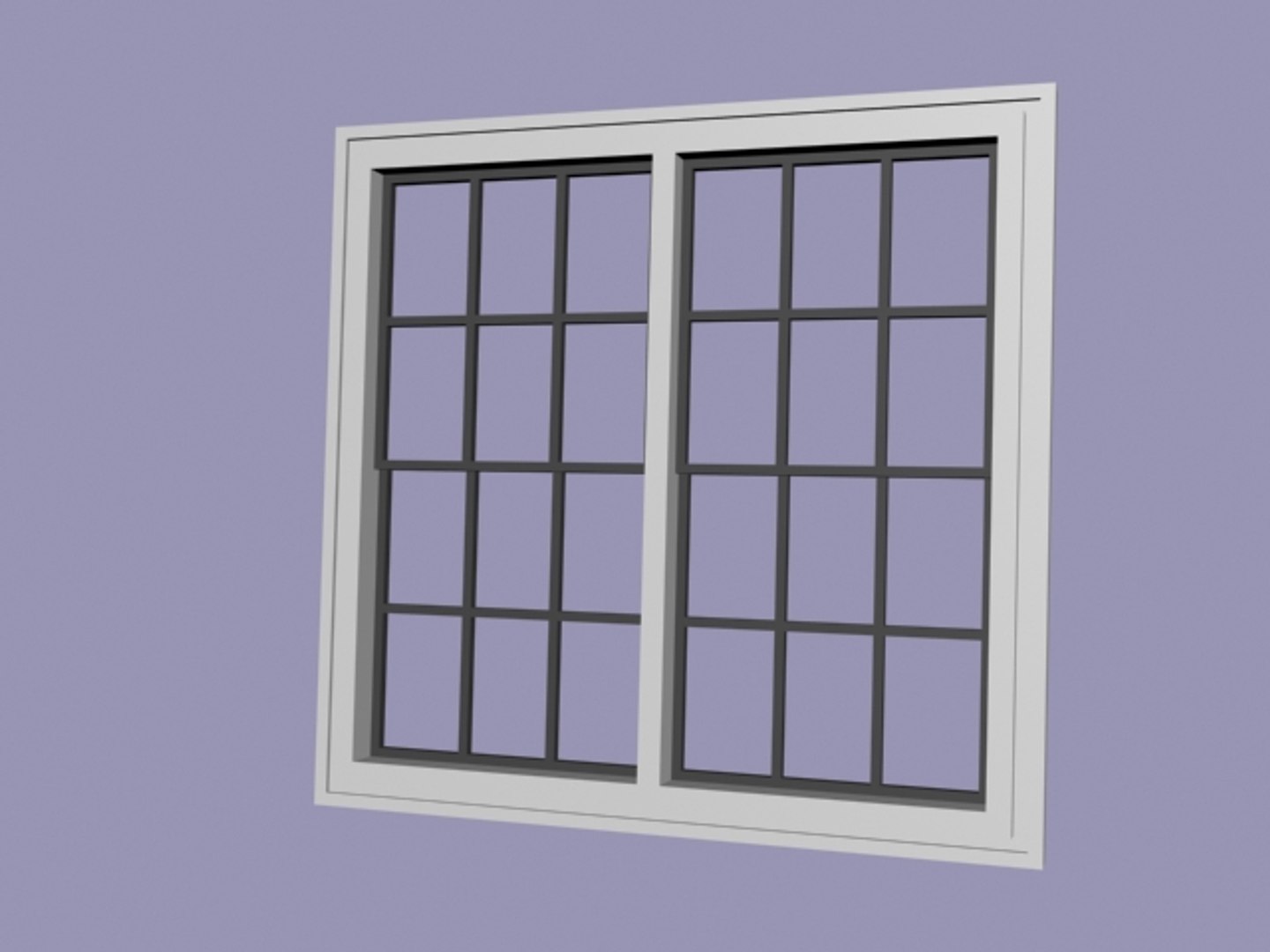 3d model window set