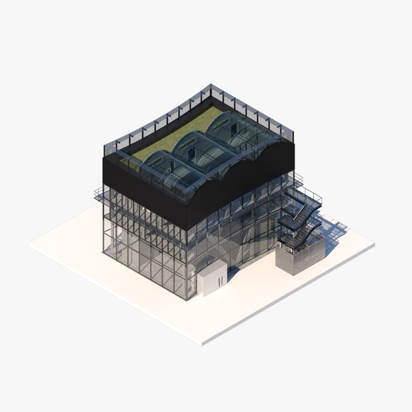 문화 및 스포츠 센터 - Bruther 3D 모델 - TurboSquid 2162636