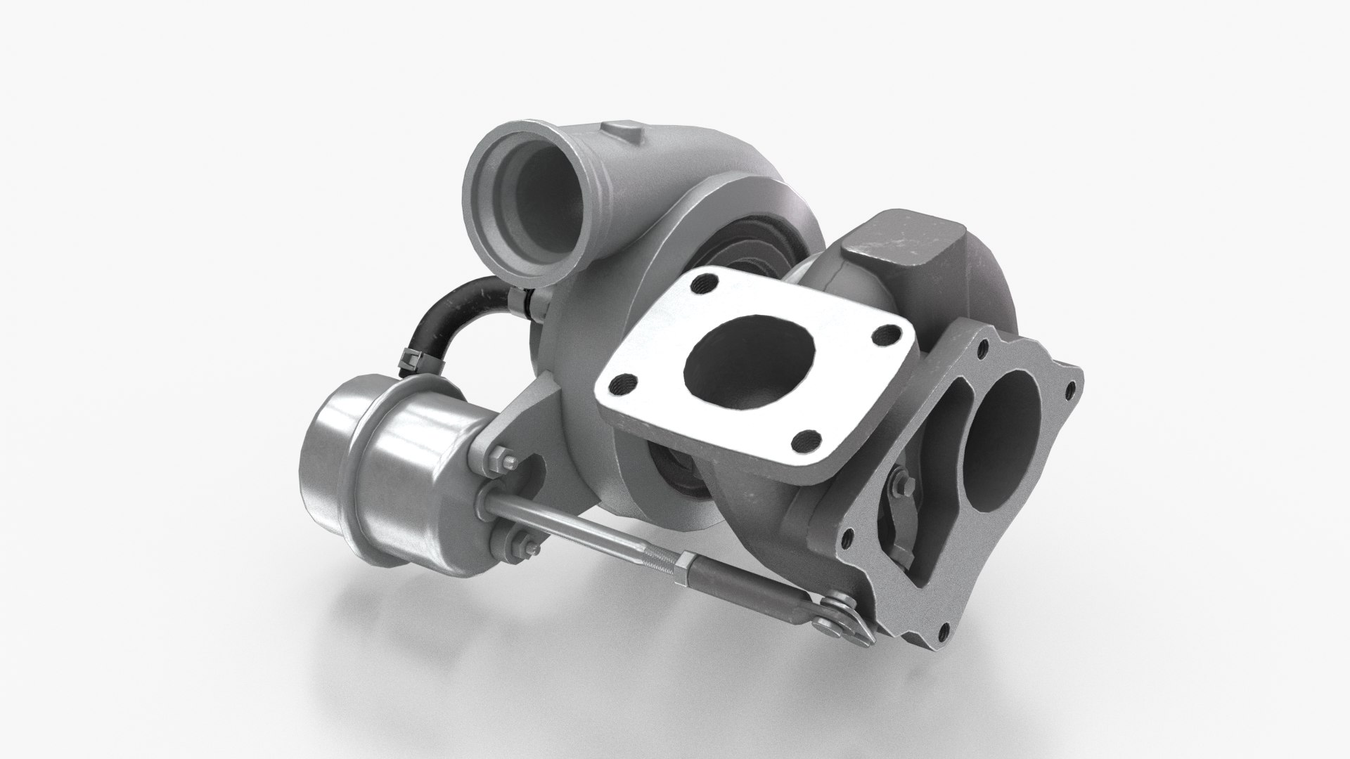 Turbocharger 3D Model - TurboSquid 2413466