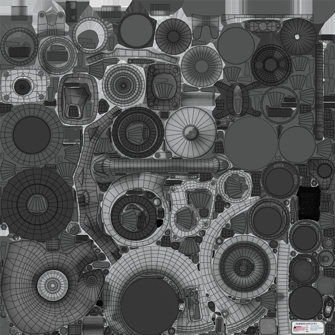 Turbocharger 3D Model - TurboSquid 2413466