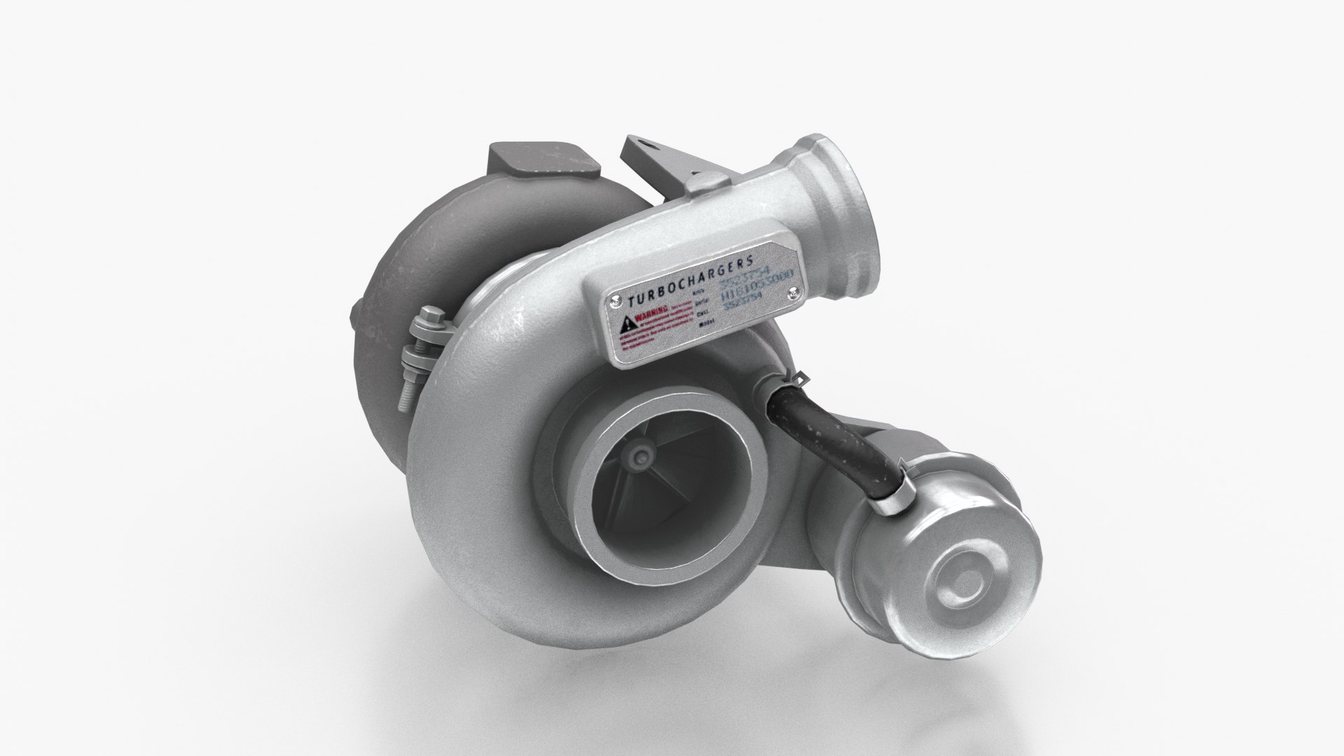 Turbocharger 3D Model - TurboSquid 2413466