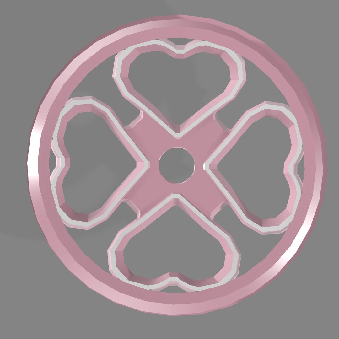 3D Heart Rims For Games - TurboSquid 2276188