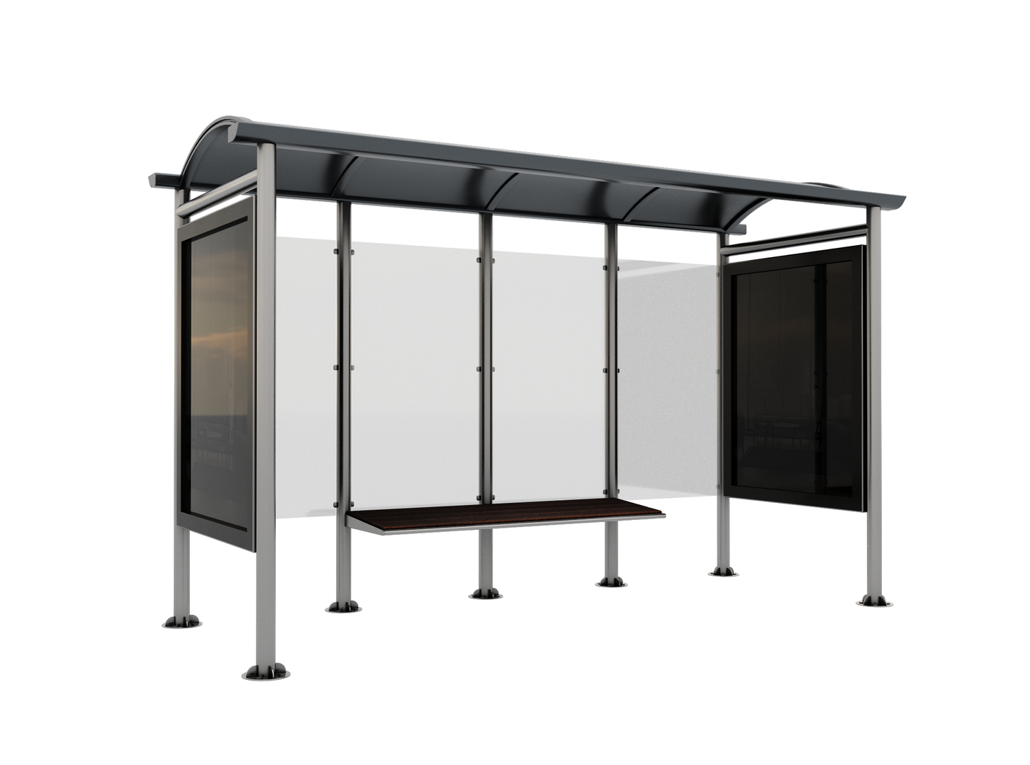 3D Model Bus Stop - TurboSquid 1783404