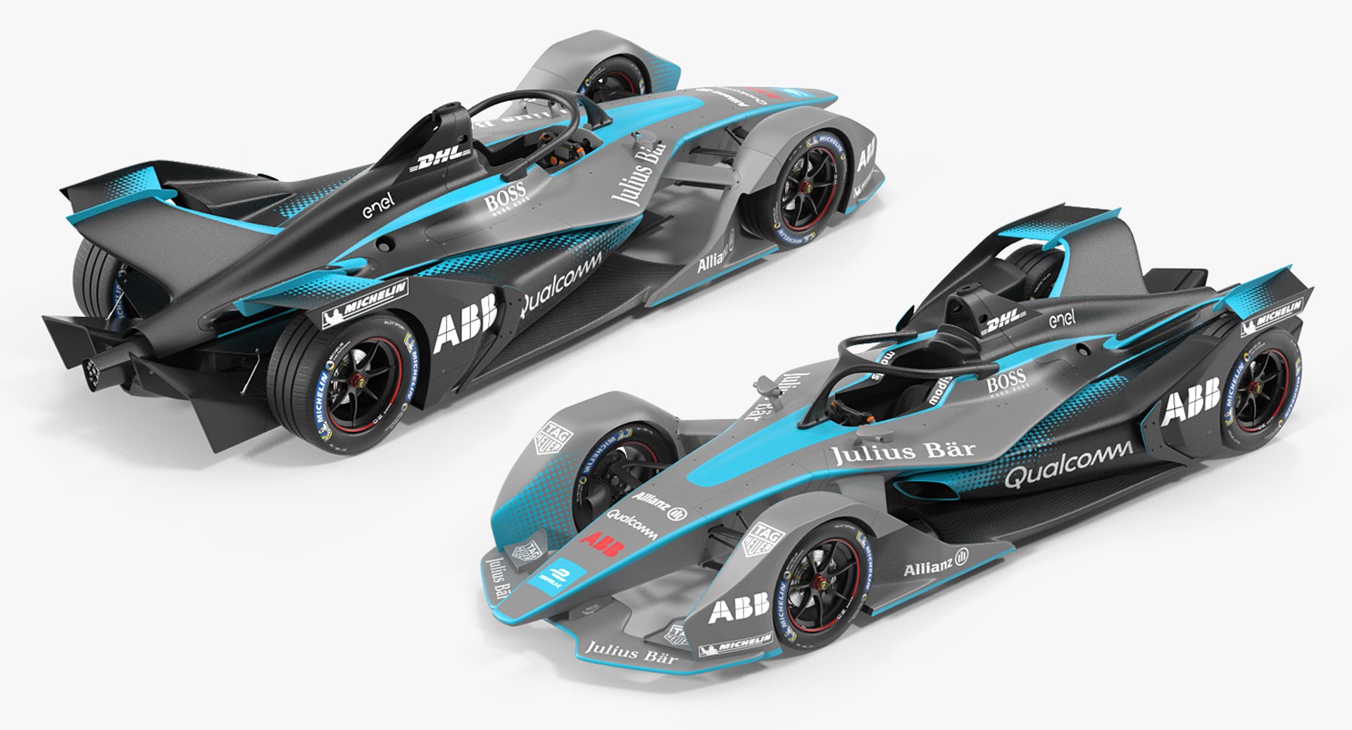 Gen2 Formula E Car 3D Model - TurboSquid 1335739