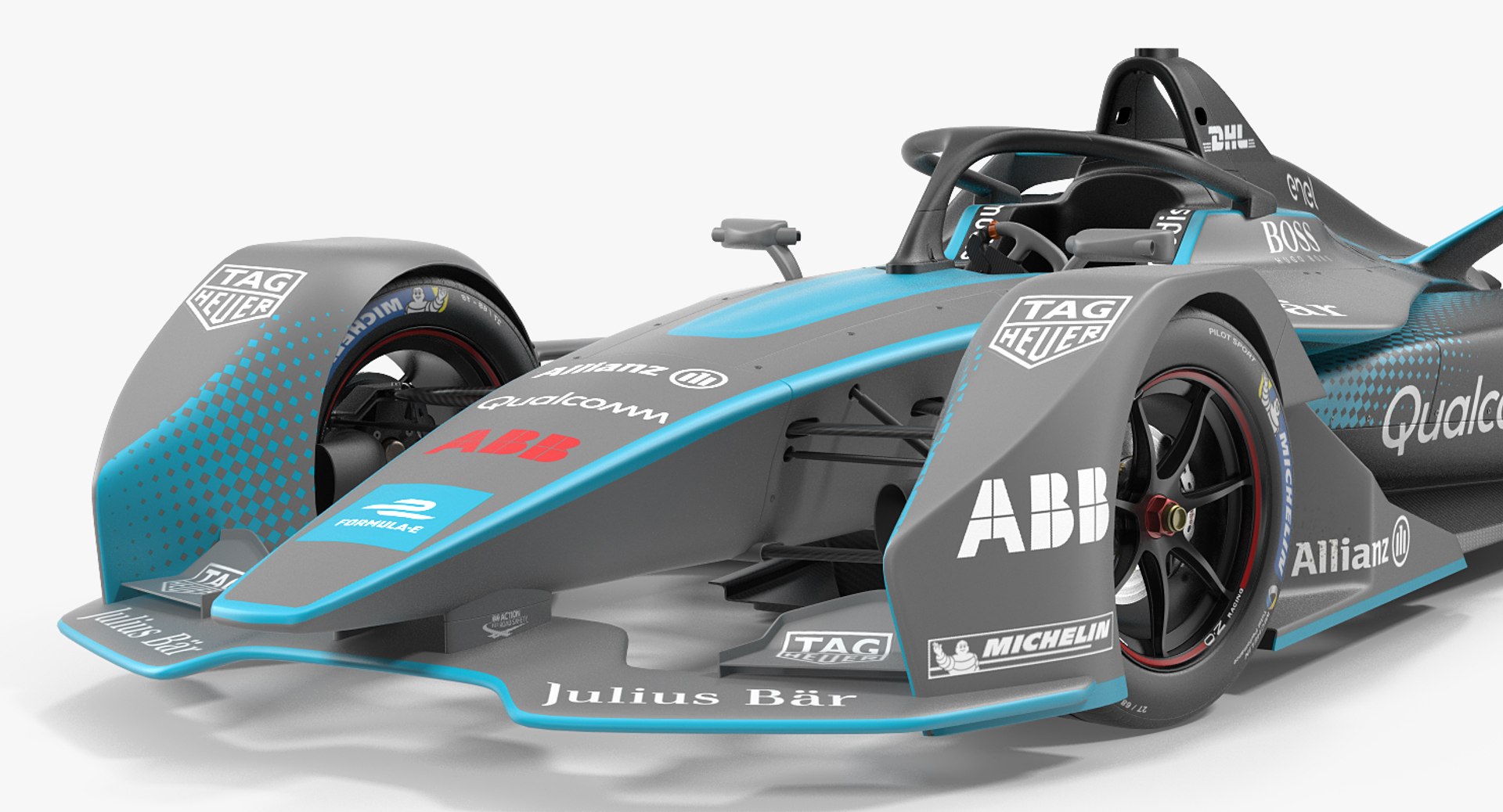 Gen2 Formula E Car 3D Model - TurboSquid 1335739