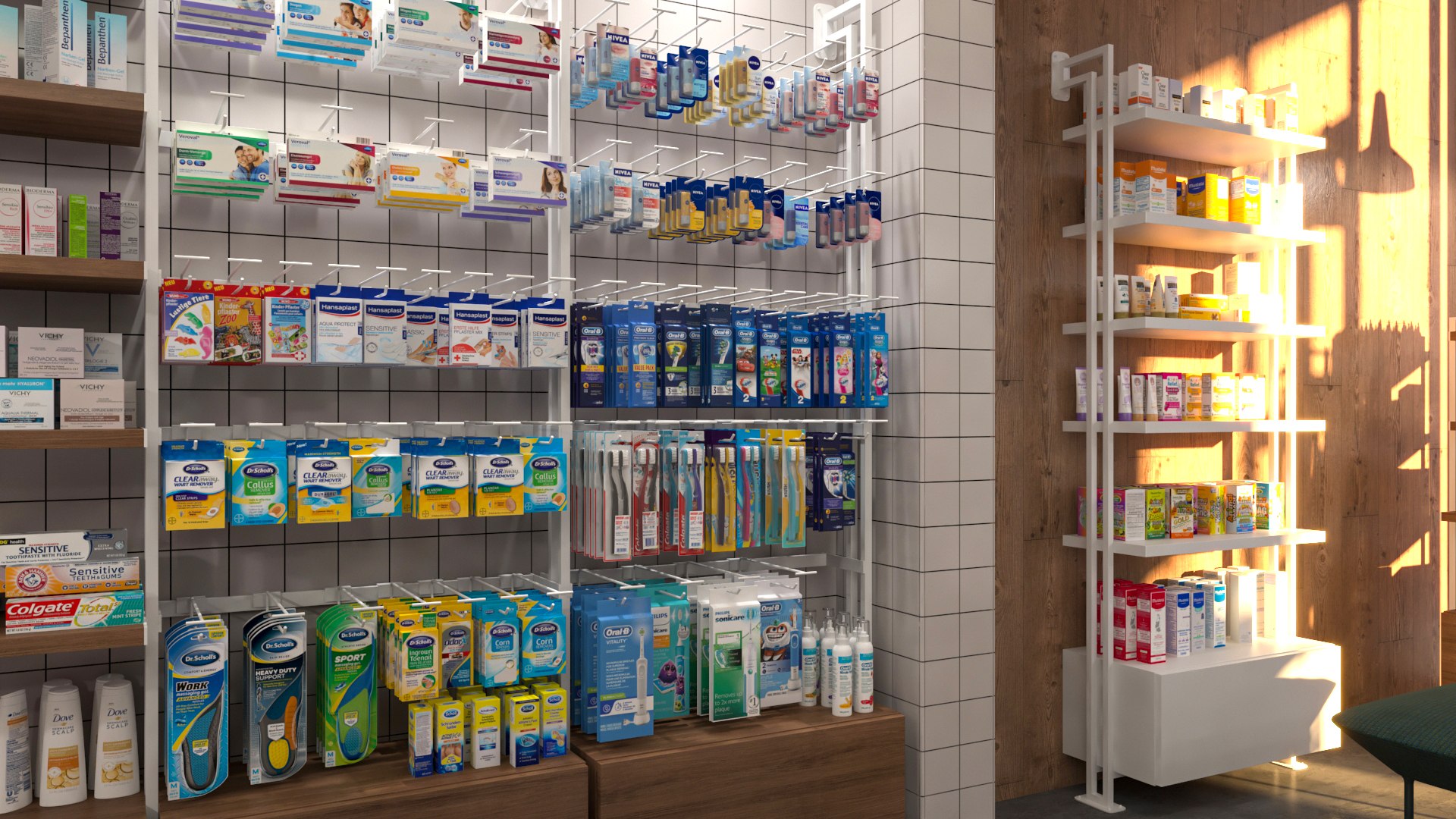 3D pharmacy healthcare store model - TurboSquid 1607389