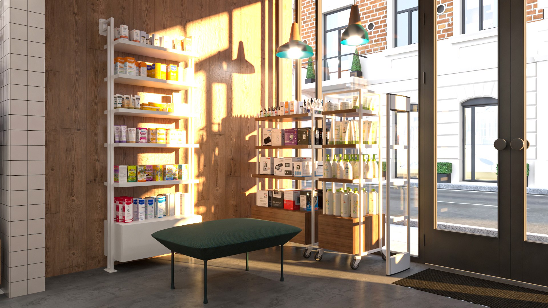 3D pharmacy healthcare store model - TurboSquid 1607389